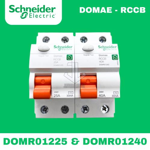 Jual SCHNEIDER EARTH LEAKAGE CIRCUIT BREAKER ELCB RCCB 2 PHASE 25 & 40 ...