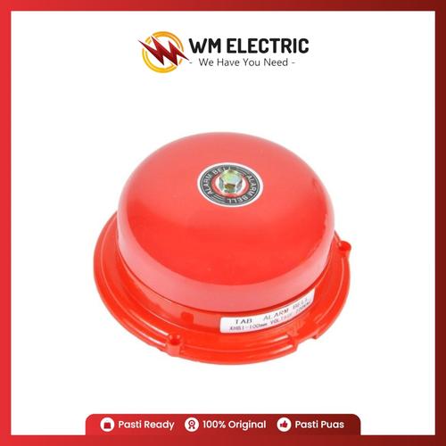 Promo Alarm Round Bell 4 Inch 220V AC TAB Bell Kring Sekolah Pabrik ...