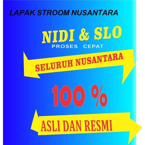 Jual SLO NIDI LISTRIK TEGANGAN RENDAH PLN - 450 VA - Kota Bekasi ...