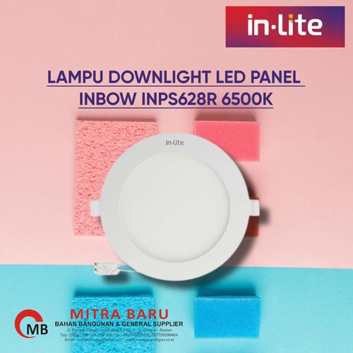 Jual Lampu Led Panel Inbow Inps628R 6500k In-lite / Downlight Led Panel ...