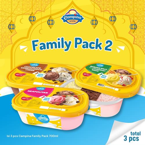 Jual Campina Family Pack 2 - Es Krim - Kota Bandung - Campina Ice Cream ...