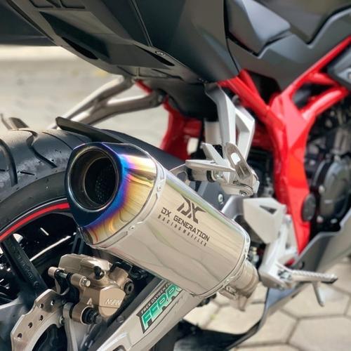 Jual knalpot Dx Generation Sphere Oval Slip on CBR 250 RR All new Ninja ...