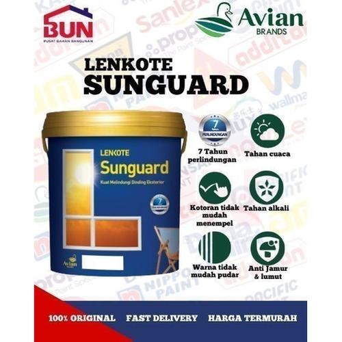 Jual Cat Tembok Lenkote Sunguard Brilliant White 2290 Pail 20L - Kab ...