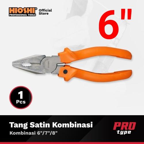 Jual TANG KOMBINASI 6" HIOSHI TANG KOMBINASI SATIN 6 INCI TANG HEAVY ...