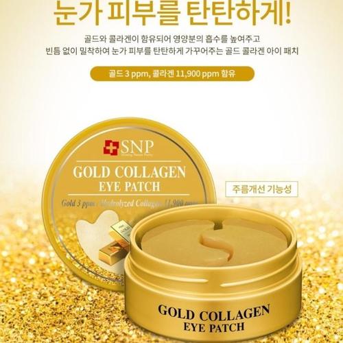 Jual Snp Gold Collagen Eye Patch Masker Mata Ori Korea Original Produk ...