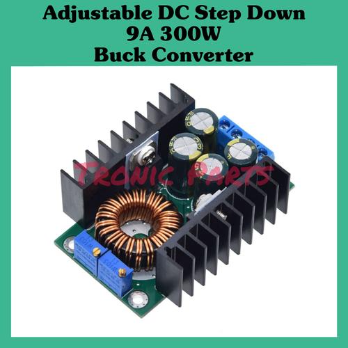 Jual Adjustable Step Down Buck Converter CC CV Module 9A 300W High ...