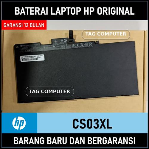 Jual BATERAI LAPTOP HP ELITEBOOK 745 755 840 850 848 G3 G4 CS03XL ...