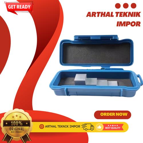 Jual Ultrasonic Test Block 2.5-20mm Calibration Ultrasonic 4 Step Set ...