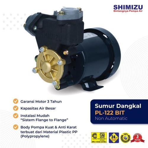 Jual SHIMIZU PL 122 BIT Pompa Air Sumur Dangkal Non Otomatis - Kota Singkawang - Mega Pompa ...