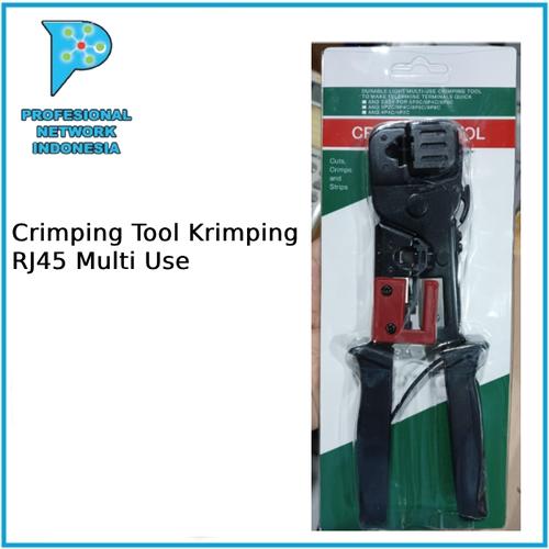 Jual Crimping Tool Krimping RJ45 Multi Use - Jakarta Pusat ...