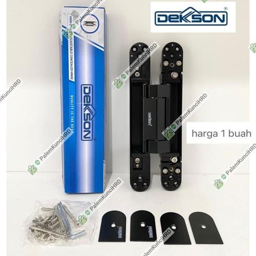 Jual New | Concealed Hinge Dekkson Es Conc D120 Matt Black Invisible ...
