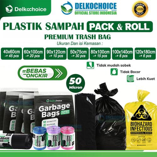 Jual KANTONG PLASTIK SAMPAH TEBAL JUMBO HITAM Trash Bag PREMIUM SATUAN - Kota Tangerang Selatan ...