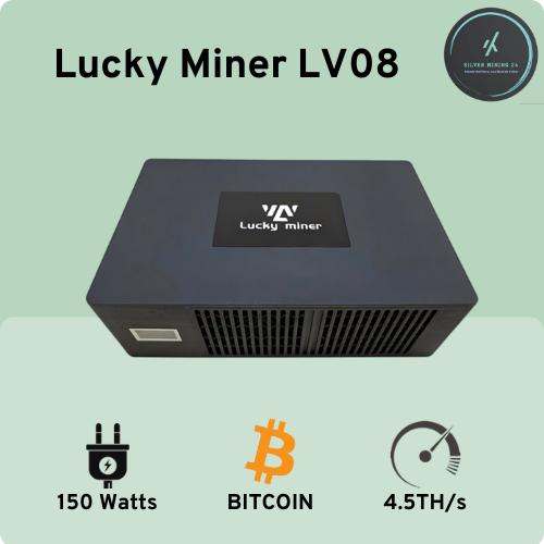 Jual Lucky Miner LV08 4.5 TH Bitcoin BTC Lottery Solo Mining Kripto Cryptocurrency Asic 4.5T ...
