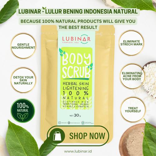 Jual Jual LUBINAR Body Scrub - Scrub Alami, Scrub Natural, Scrub ...