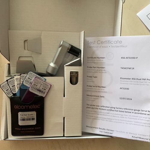 Jual Elcometer 456 Dual FNF Probe Right Angle Scale 1: 0 - 1500 Micron ...