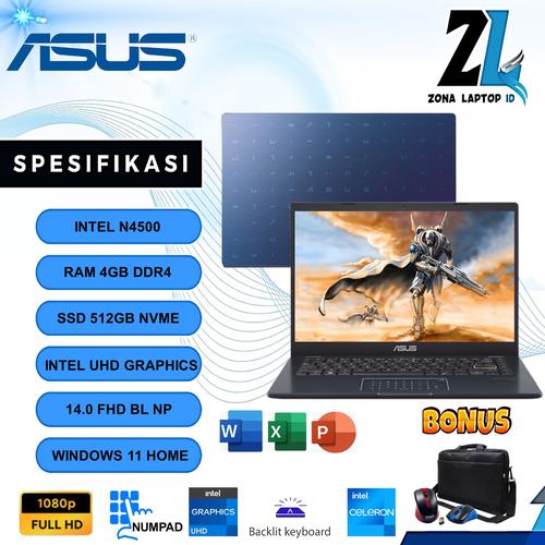 Jual Laptop Asus Vivobook G0 14 E140KA Intel N4500 8GB 512GB Full hd Windows 11 + Ohs - PEACOCK ...