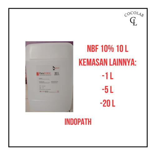 Promo INDOPATH ParaFORM NBF Neutral Buffered 10% (Sudah ada Izin Edar AKD) - 10 Liter - Kota ...