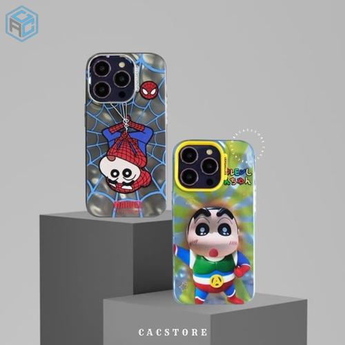 Jual NEW CASE !!! SILVER SHINCHAN PAHLAWAN PREMIUM 14 13 12 11 PRO PRO ...