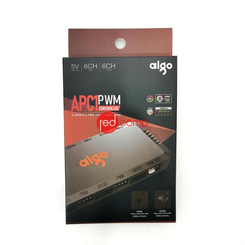 Jual AIGO APC1 ARGB PWM FAN CONTROLLER WITH REMOTE - Jakarta Pusat ...
