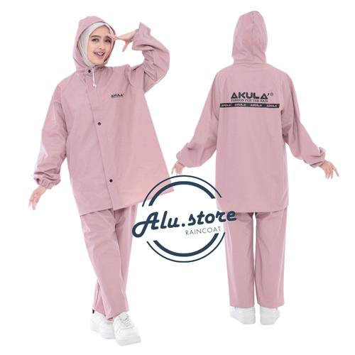 Promo Jas Hujan,Mantel Hujan terlaris Anti Rembes By Akula - SAGE GREEN ...
