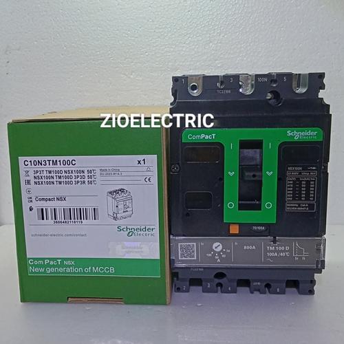 Jual MCCB NSX100N TM100D C10N3TM100C/ MCCB NSX 100A 3P SCHNEIDER ...