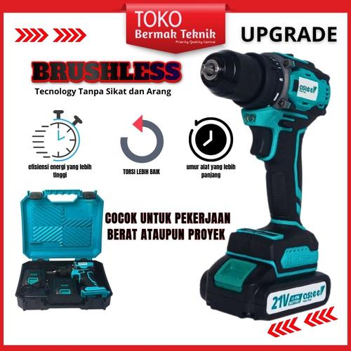 Promo Mesin Bor Portable Listrik Baterai Cordless Impact Driver ...