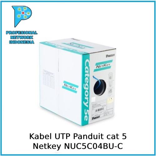 Promo Kabel UTP Panduit cat 5 Netkey NUC5C04BU-C / Panduit Cat 5 Cicil ...