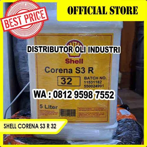 Jual SHELL CORENA S3 R 32 ( ISO VG 32 - 5 Liter ) - Kota Tangerang ...