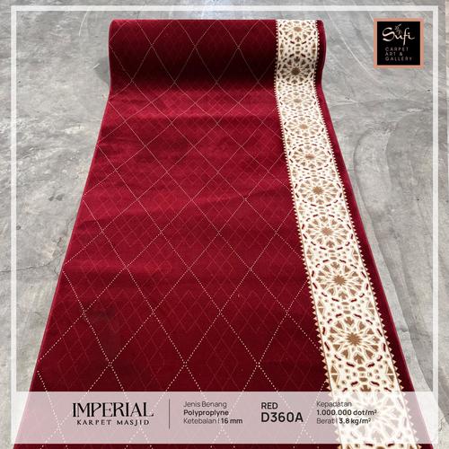 Promo Karpet Masjid Meteran Turki Merah / Red Classic Imperial D360A ...