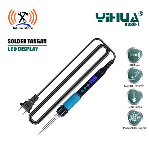 Promo YIHUA SOLDER TANGAN 928D-I ORIGINAL - SOLDER TANGAN DENGAN LED DISPLAY - SOLDER LED - Kota ...