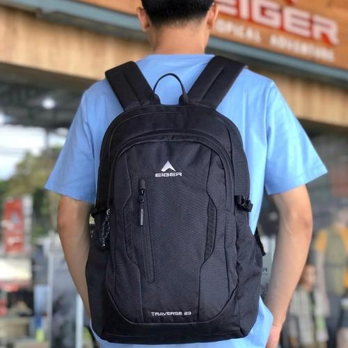 Promo Eiger Traverse 23L 1.0 Daypack Backpack Daily Tas Ransel Original - Hitam - Kota Tangerang ...