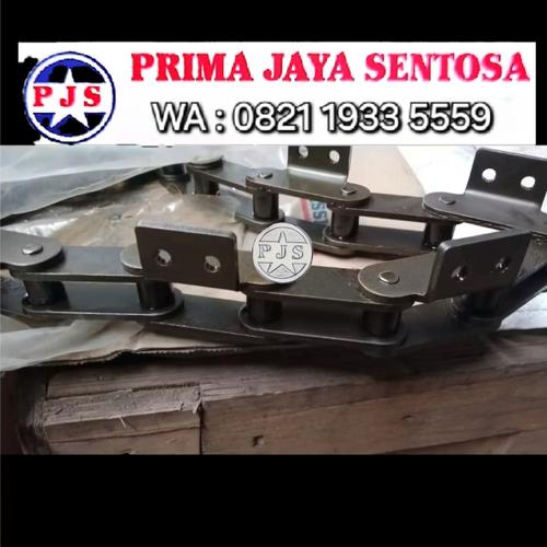 Jual ROLLER CHAIN C2060H A2 2L / DOUBLE PITCH RANTAI ATTACHMENT C 2060 ...