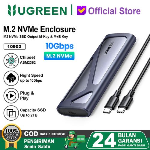 Promo UGREEN Casing SSD M.2 NVME 2230/2242/2260/2280 Enclosure 10902 ...