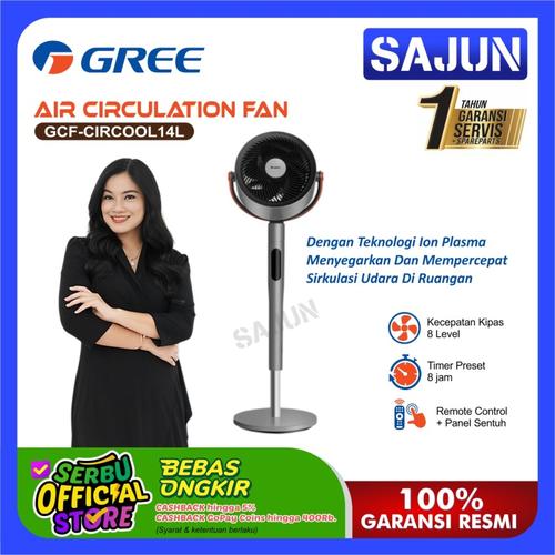 Promo GREE - Air Circulation Fan - Swing Otomatis Ion Plasma GCF ...