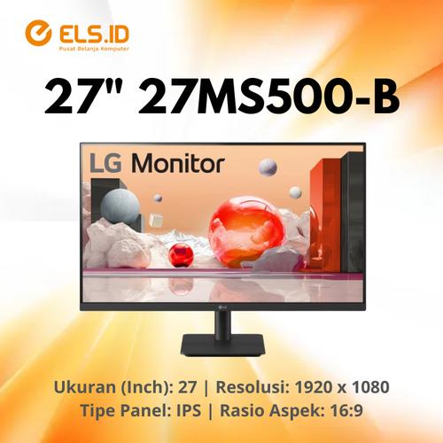 Promo Monitor LED LG 27MS500-B 27" Full HD IPS 100Hz AMD FreeSync Cicil ...