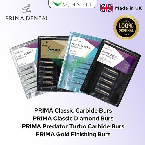 Jual PRIMA Dental Burs / Bur Diamond / Carbide / Predator Turbo / Gold ...