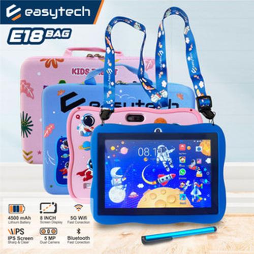 Promo Tablet Anak Android Tablet Anak Android Easytech E-18 Dengan Kemasan Tas Layar Sentuh IPS ...