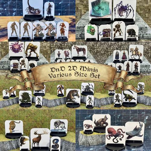 Jual Dungeons and Dragons Minis 2d DnD Pathfinder Tabletop RPG Board ...