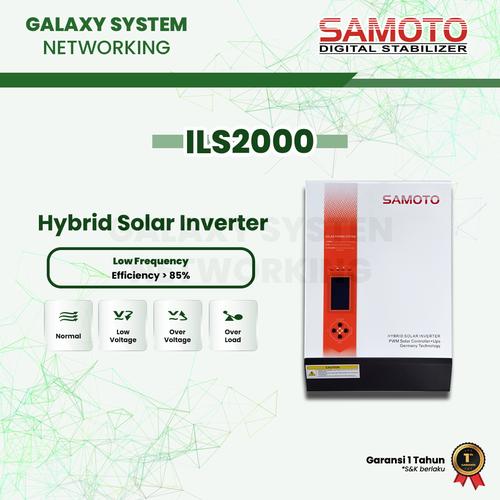 Jual SAMOTO Inverter SOLAR Panel 24V 1600W Hybird ILS2000 Solar ...