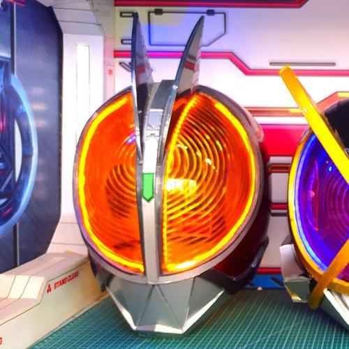 Jual pesanan khusus mas adam helm cosplay custom karakter Kamen rider ...