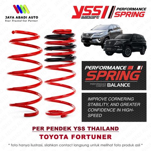 Jual Lowering Kit / Coil Spring / Per Pendek YSS Performance Thailand - TOYOTA FORTUNER (2015 ...
