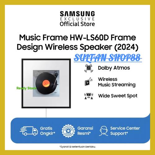 Jual SAMSUNG MUSIC FRAME WIRELESS SPEAKER HW-LS60D/XD DOLBY ATMOS I ...