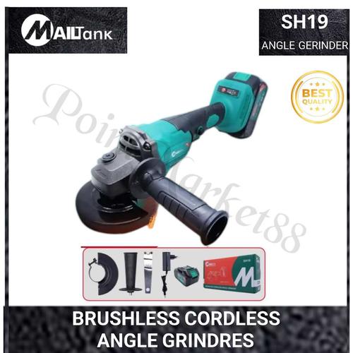 Jual MAILTANK SH19 / CORDLESS ANGLE GRINDER 21V 6900rpm 1 BATERAI ...
