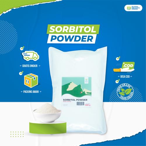 Promo Pemanis Sorbitol Bubuk Powder Serbuk Food Grade 100gr 250gr 500gr ...