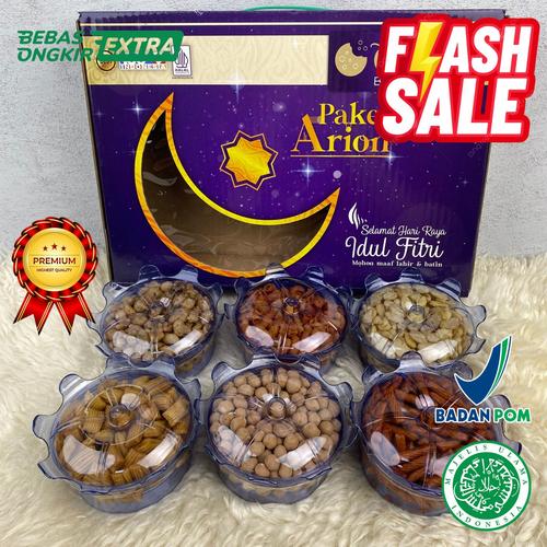 Jual PAKET KACANG LEBARAN KUE KERING RAMADHAN VARIAN KACANG HAMPERS ...