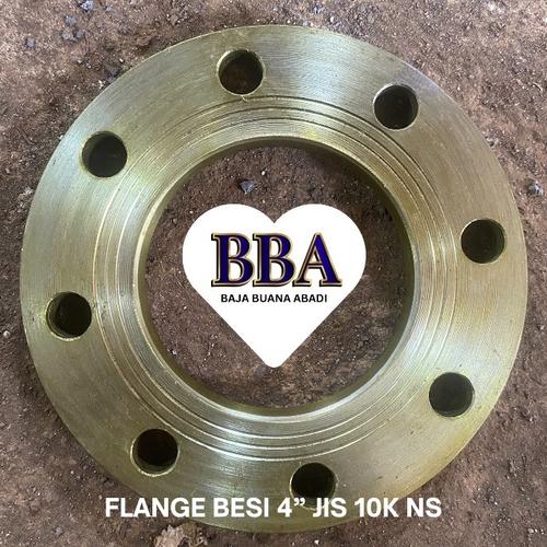 Jual FLANGE BESI JIS 10K 4" ( 4 Inch ) NS LAS BESI - FLANGE BESI CARBON ...