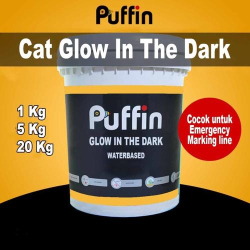 Promo Cat Glow In The Dark Waterbased Puffin Paint cat fosfor 20L Cicil ...