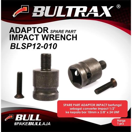 Jual IKURA Adaptor Converter Impact Wrench Kepala Bor 1/2" / 3/8" x ...