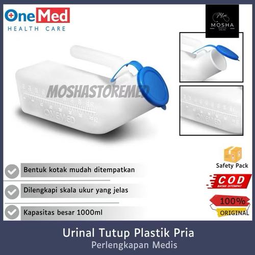 Jual ONEMED-Pispot Tutup Plastik/Urinal - Kota Surabaya - Moshastore ...
