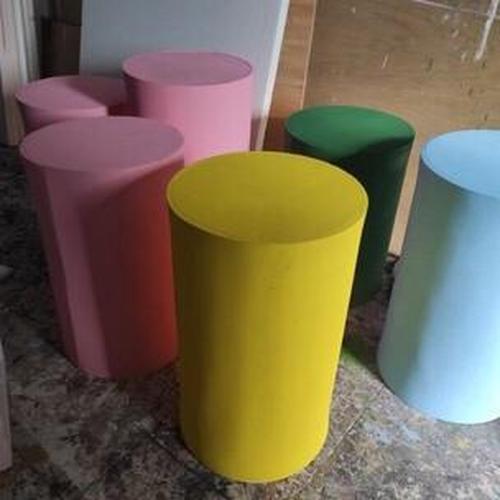 Jual Meja Tabung styrofoam Meja Kue ulang tahun backdrop gabus dekorasi ...